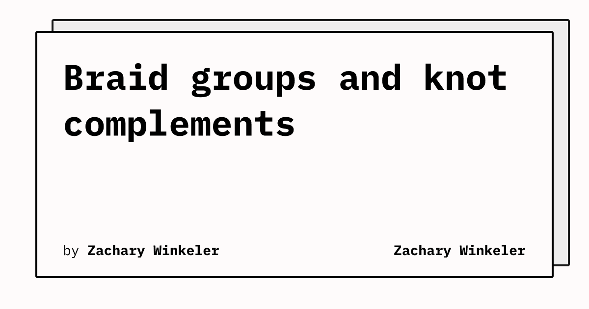 Braid groups and knot complements